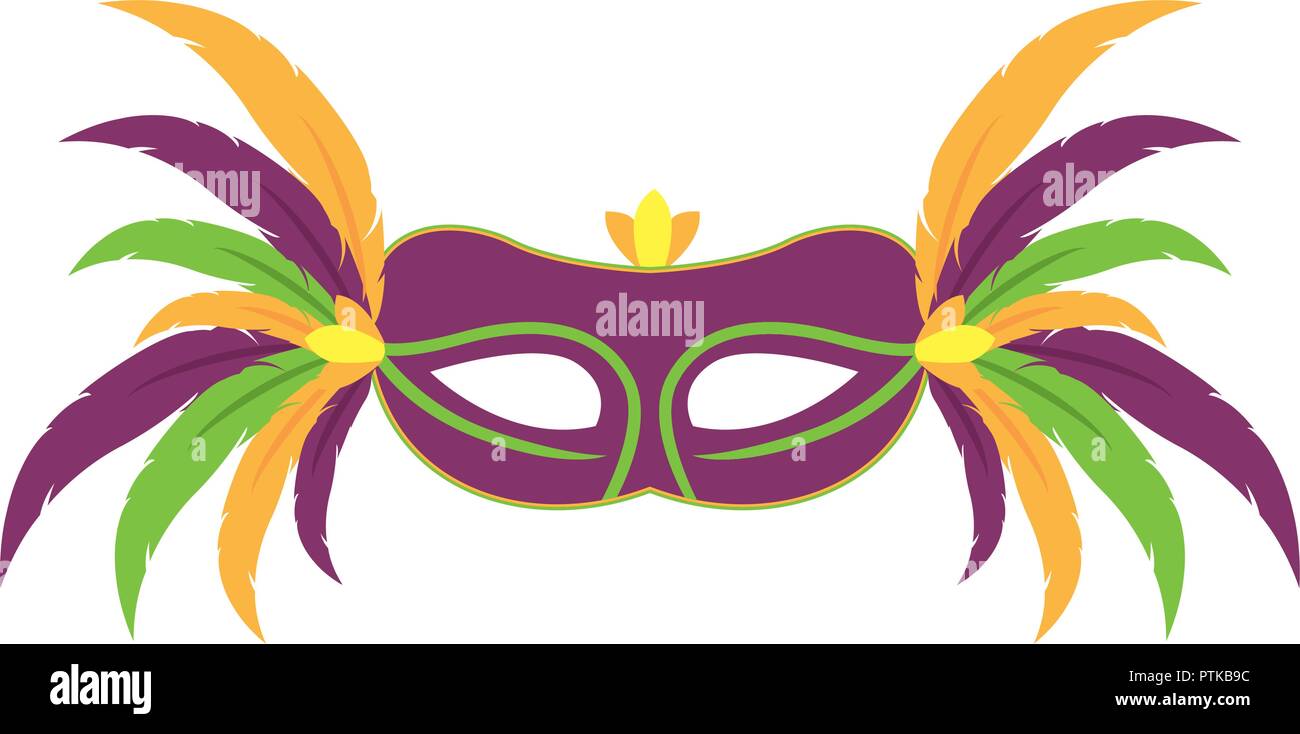 Colorful Carnival Mask Stock Vector Image & Art - Alamy