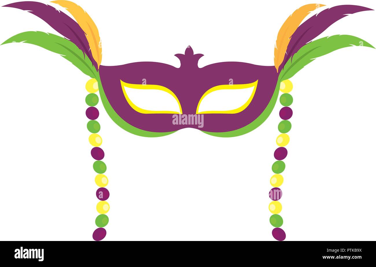 Colorful Carnival Mask Stock Vector Image & Art - Alamy