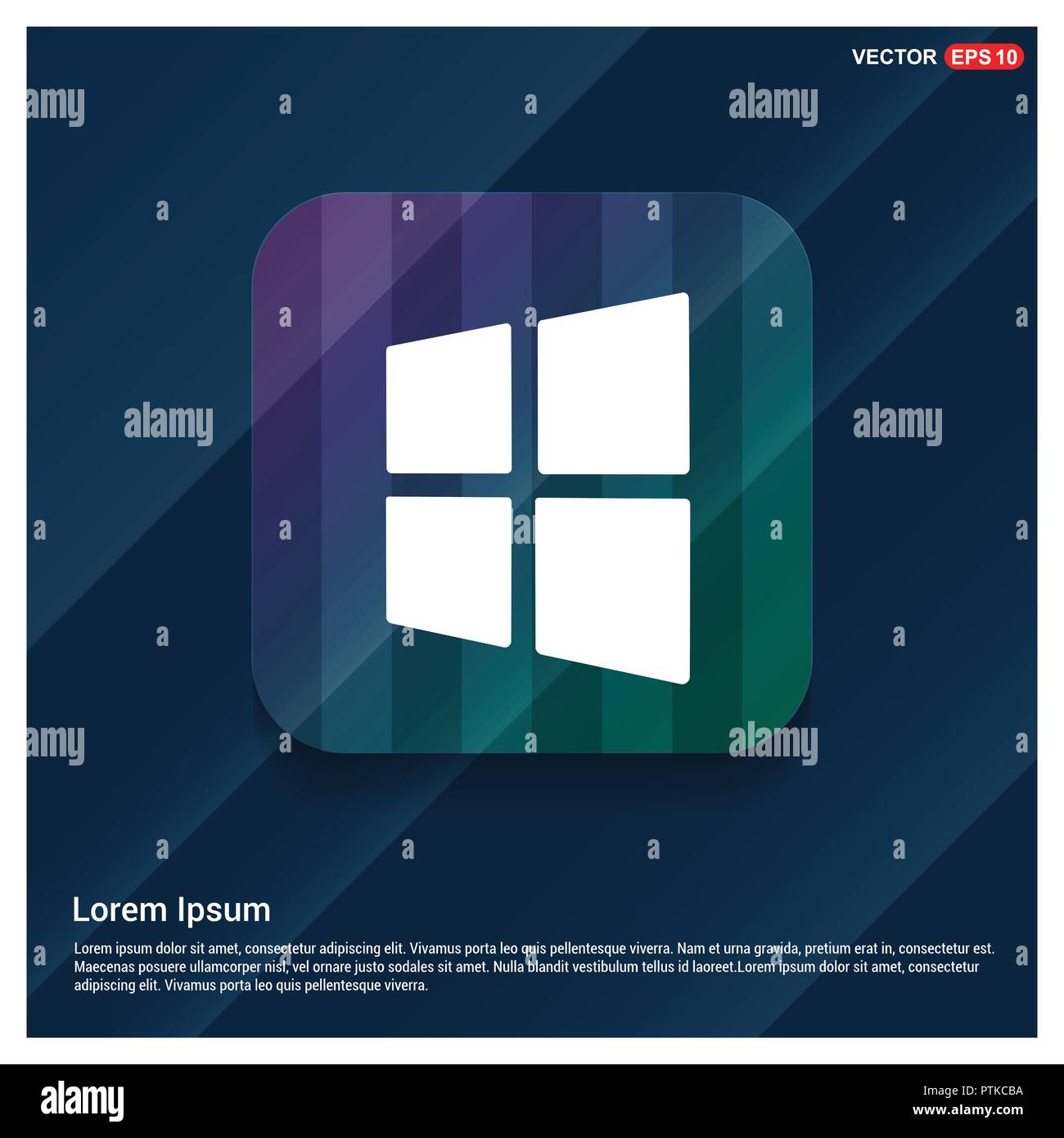 Windows pc icon Cut Out Stock Images & Pictures - Alamy