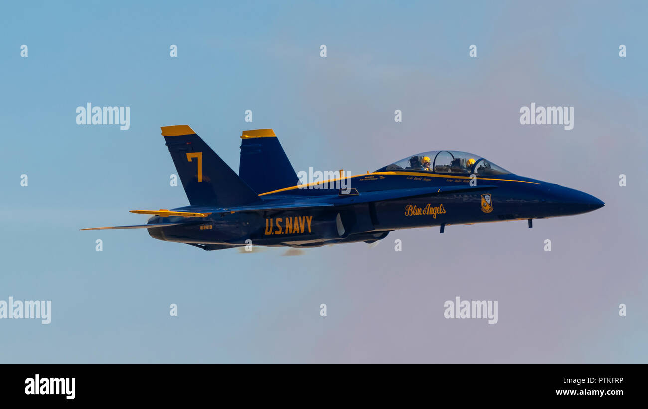 Blue angels tail numbers hi-res stock photography and images - Alamy