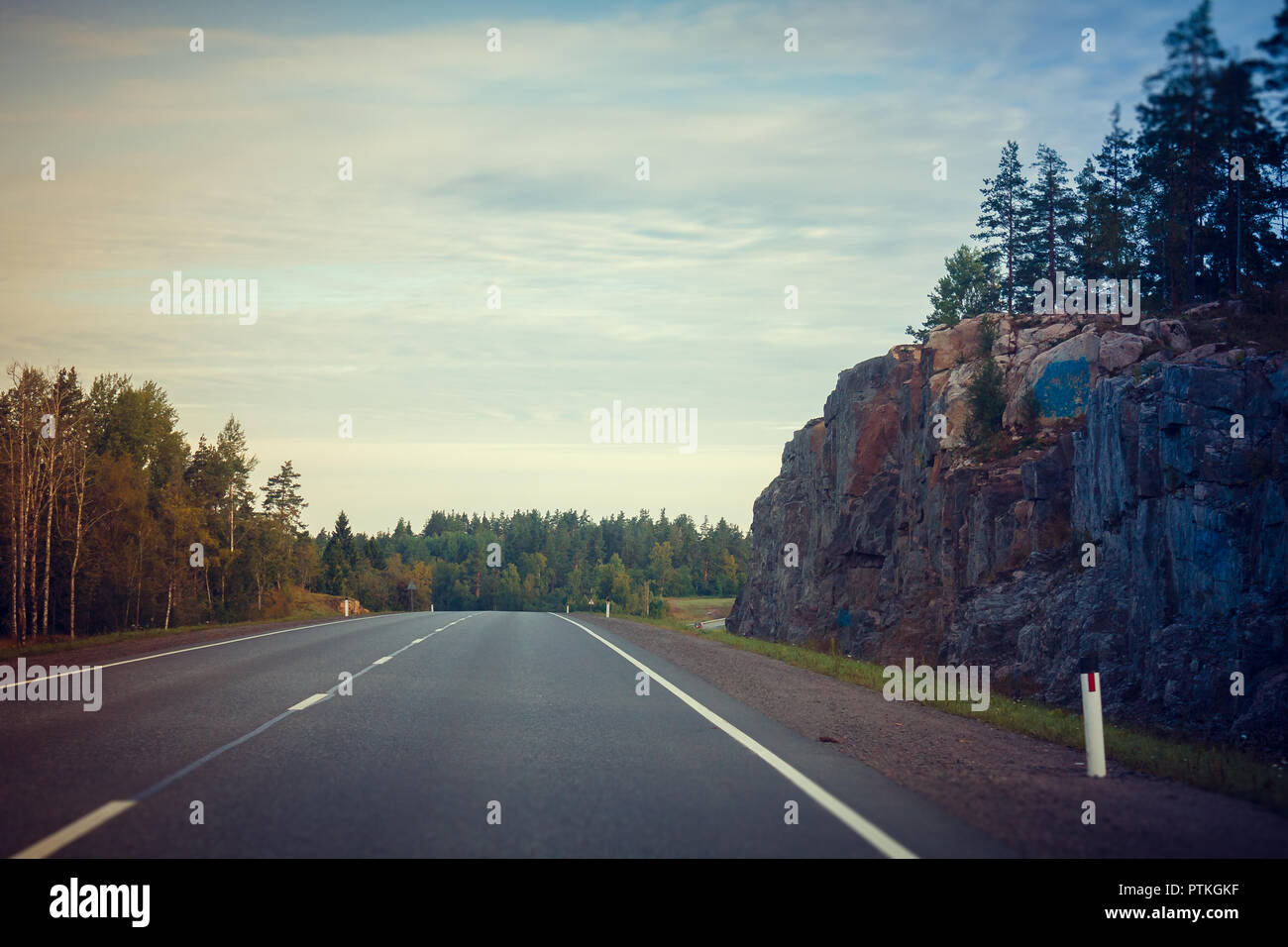 Russian roads hi-res stock photography and images - Alamy