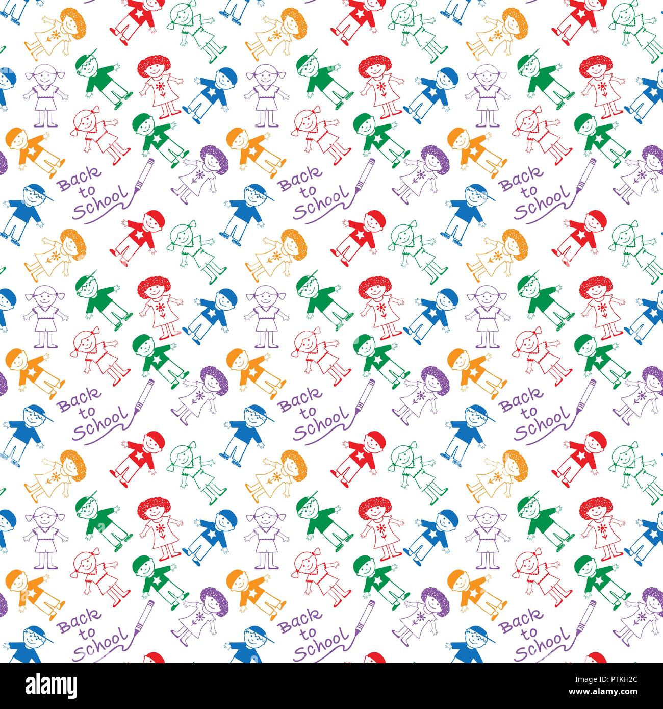 Set school kids supplies Stock Vector Images - Alamy