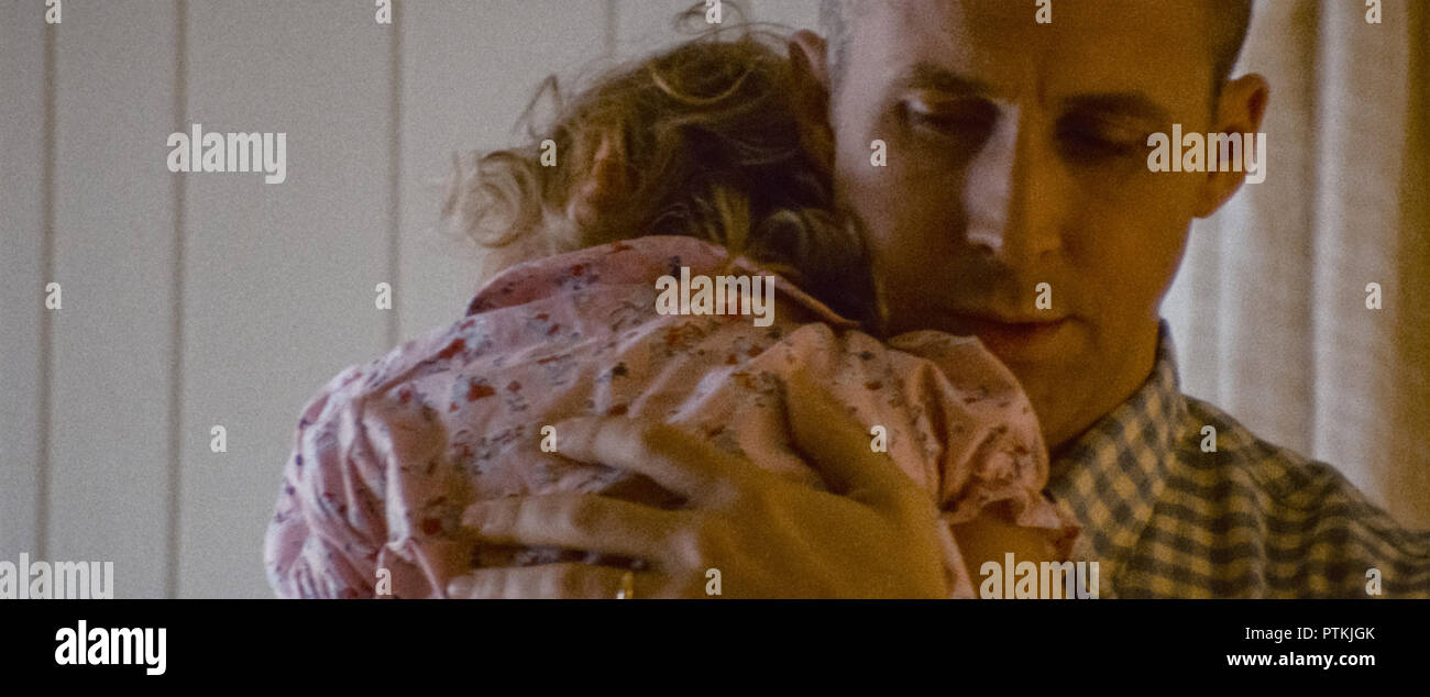 FIRST MAN, (from left), Lucy Stafford, Ryan Gosling, 2018. © Universal ...