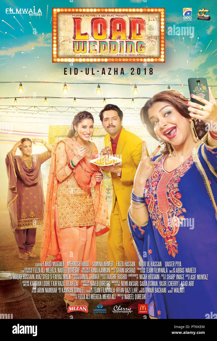 LOAD WEDDING, poster, from left, Samina Ahmad, Samina Ahmad, Fahad ...