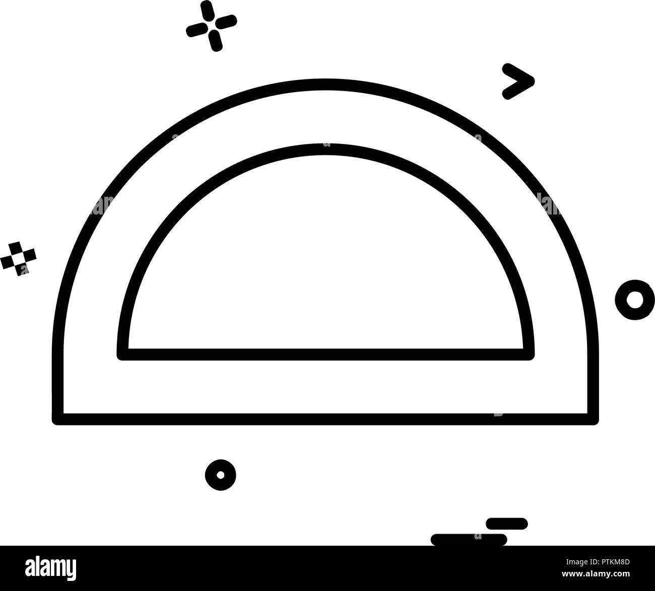 Geometry scale icon design vector Stock Vector Image & Art - Alamy