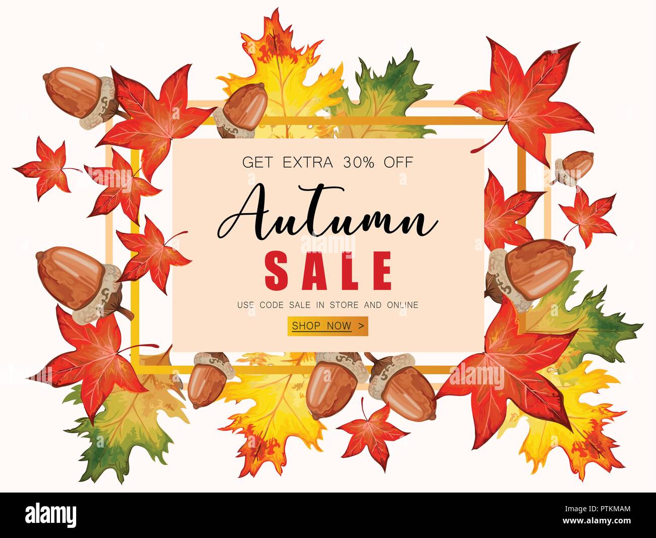 Autumnal background autumn fall Stock Vector Images - Alamy