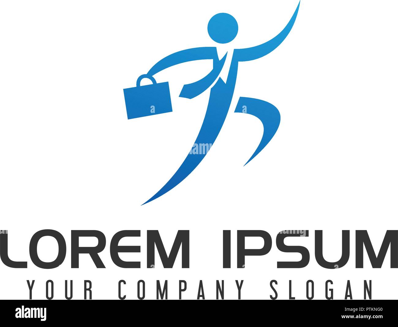 Businessman logo hi-res stock photography and images - Alamy