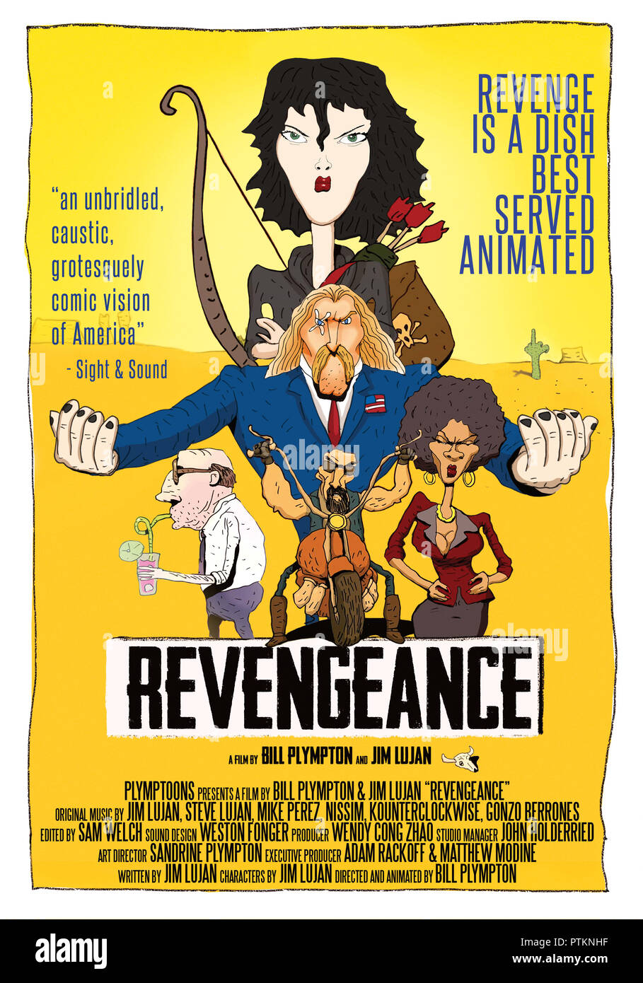 REVENGEANCE, US Poster, ©Plymptoons / Courtesy Everett Collections ...