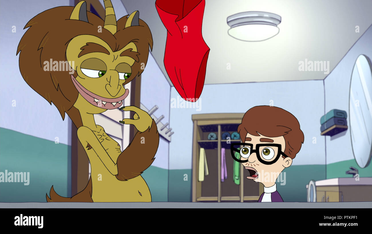 BIG MOUTH, from left: Maurice the Hormone Monster (voiced by Nick Kroll ...