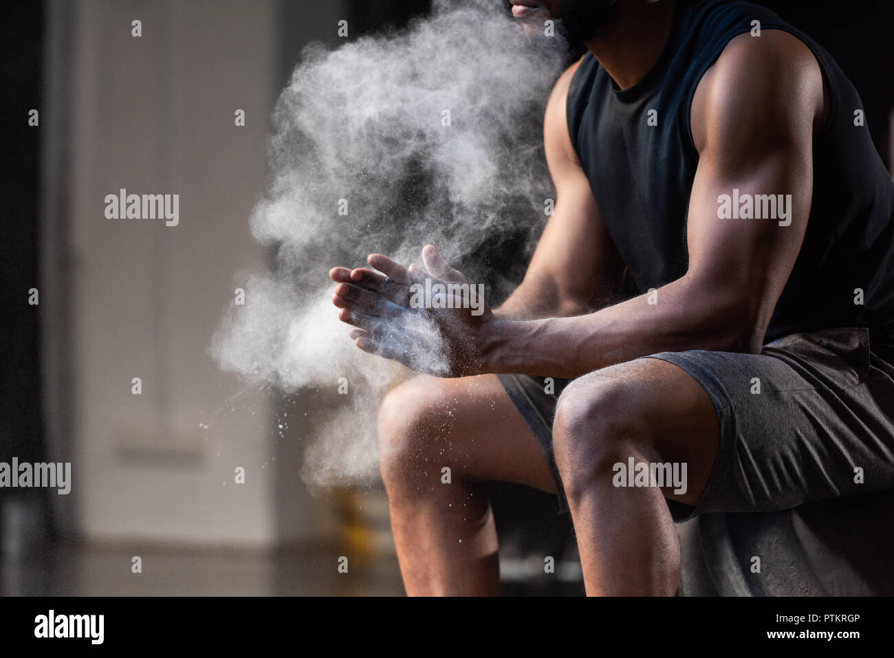 Talcum powder black hi-res stock photography and images - Alamy