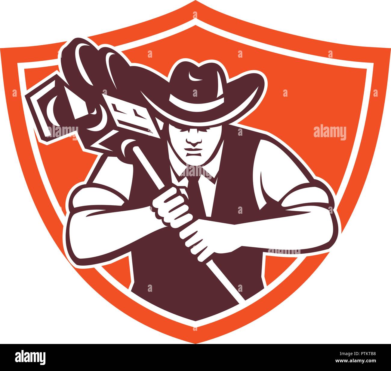 Sports camera operator Stock Vector Images - Alamy
