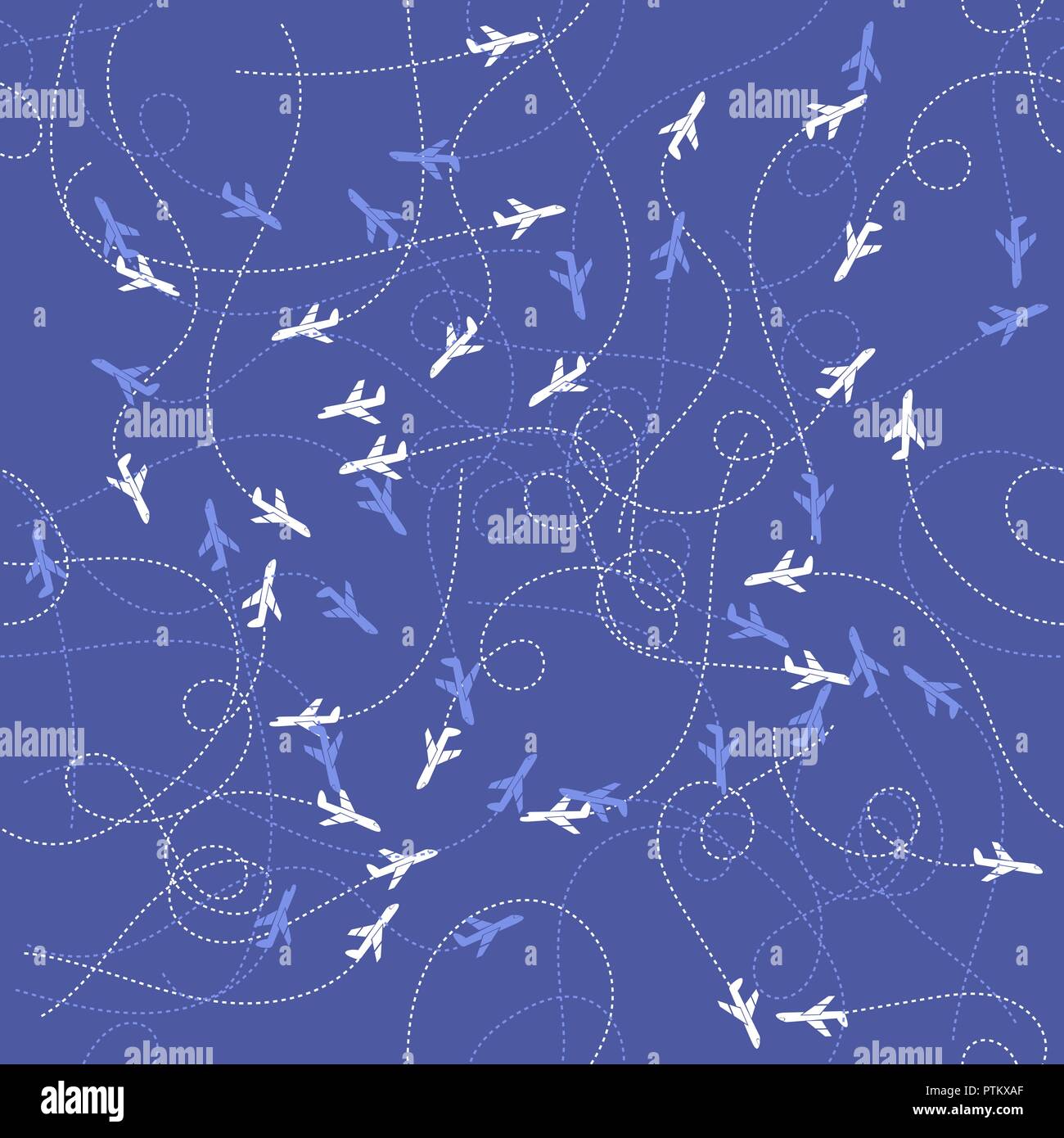 Track of Planes Seamles Pattern Stock Vector Image & Art - Alamy