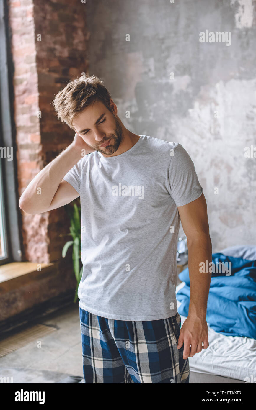 Man wake up hi-res stock photography and images - Alamy