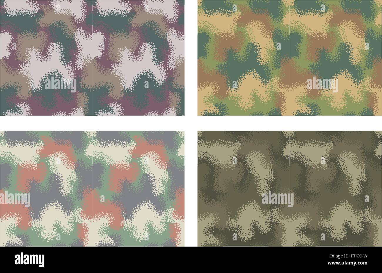 camouflage pattern design with different color Stock Vector Image & Art ...