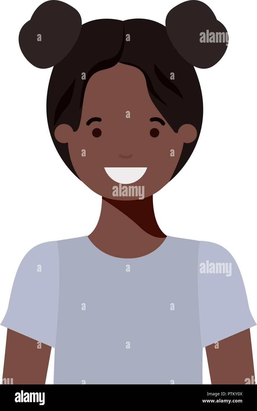 Lovely teenager Stock Vector Images - Alamy