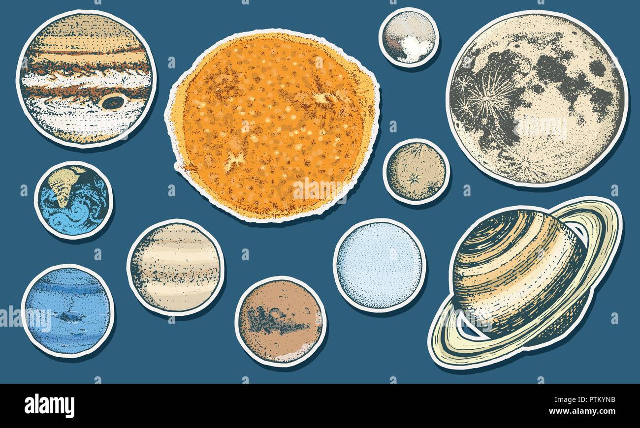 Draw Label A Solar System