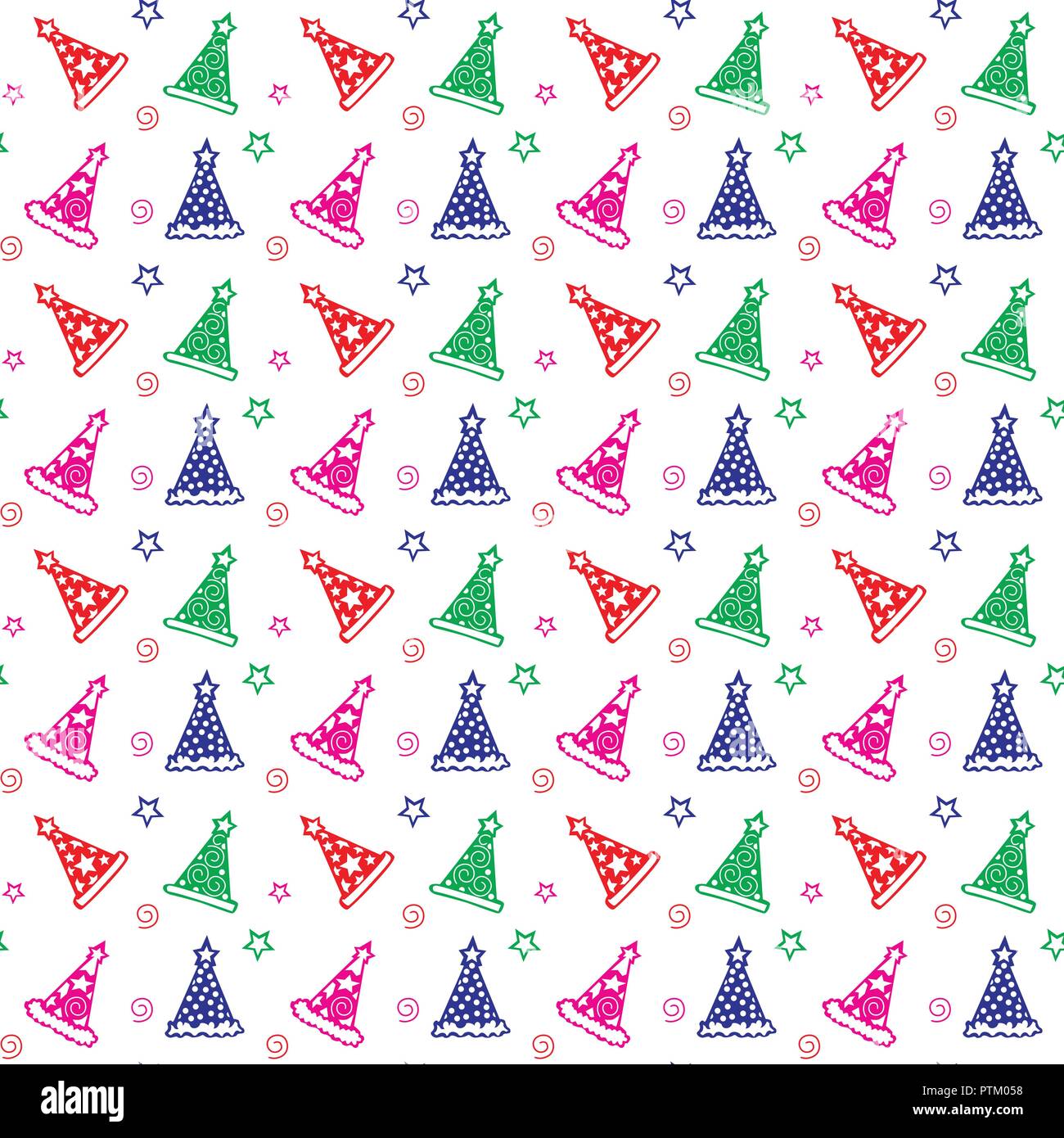 Birthday pattern hi-res stock photography and images - Alamy