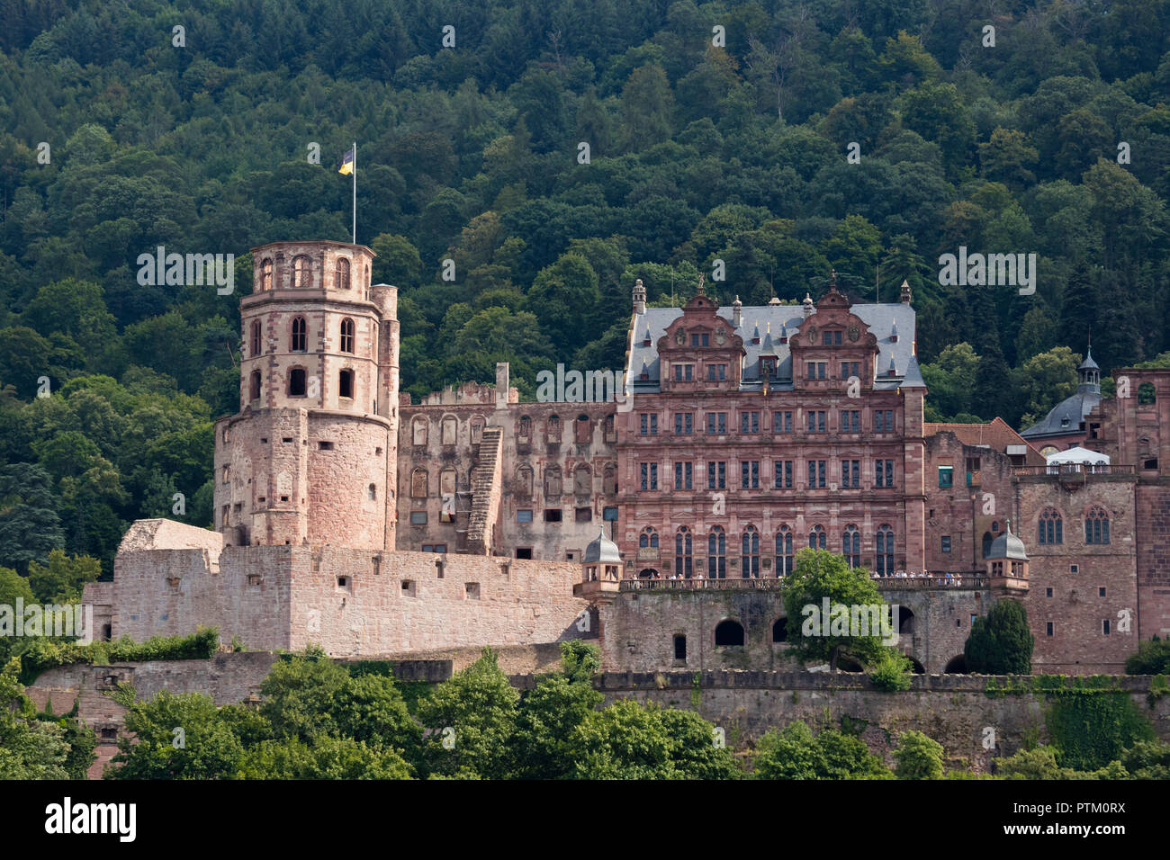 Heidelberg Castle, Castle Ruin, Heidelberg, Baden-Württemberg, Germany ...