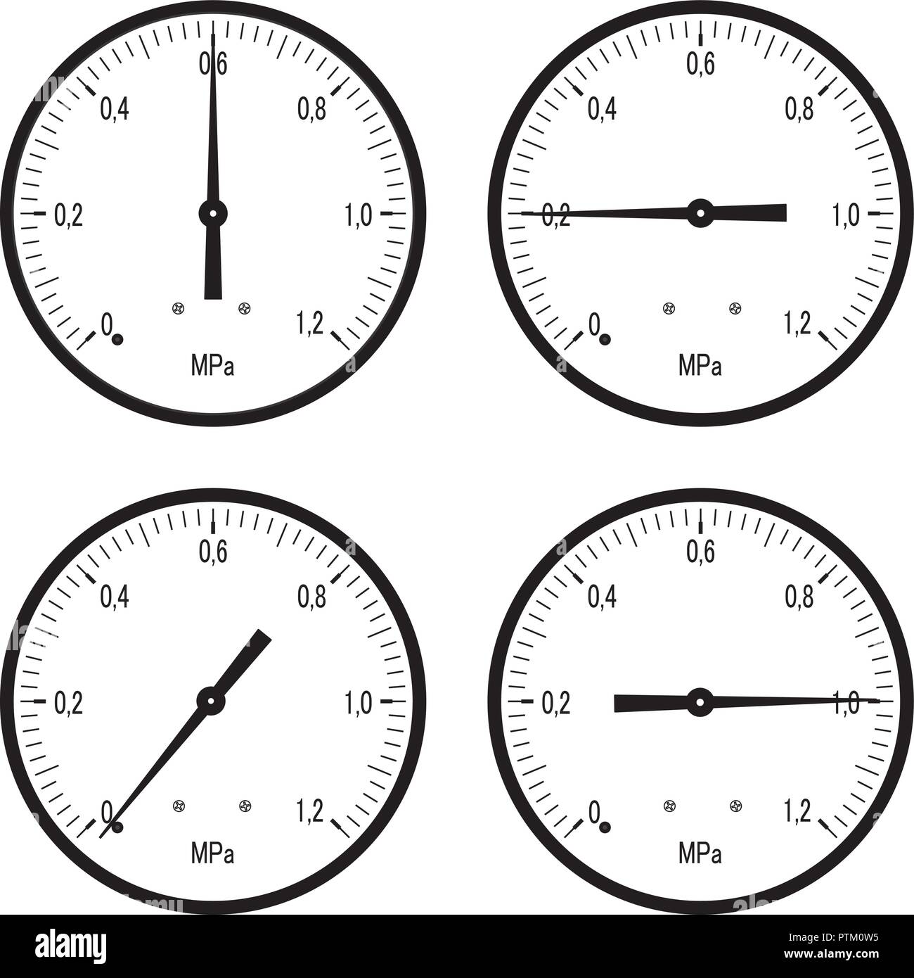 Water meter icon black Stock Vector Images - Alamy