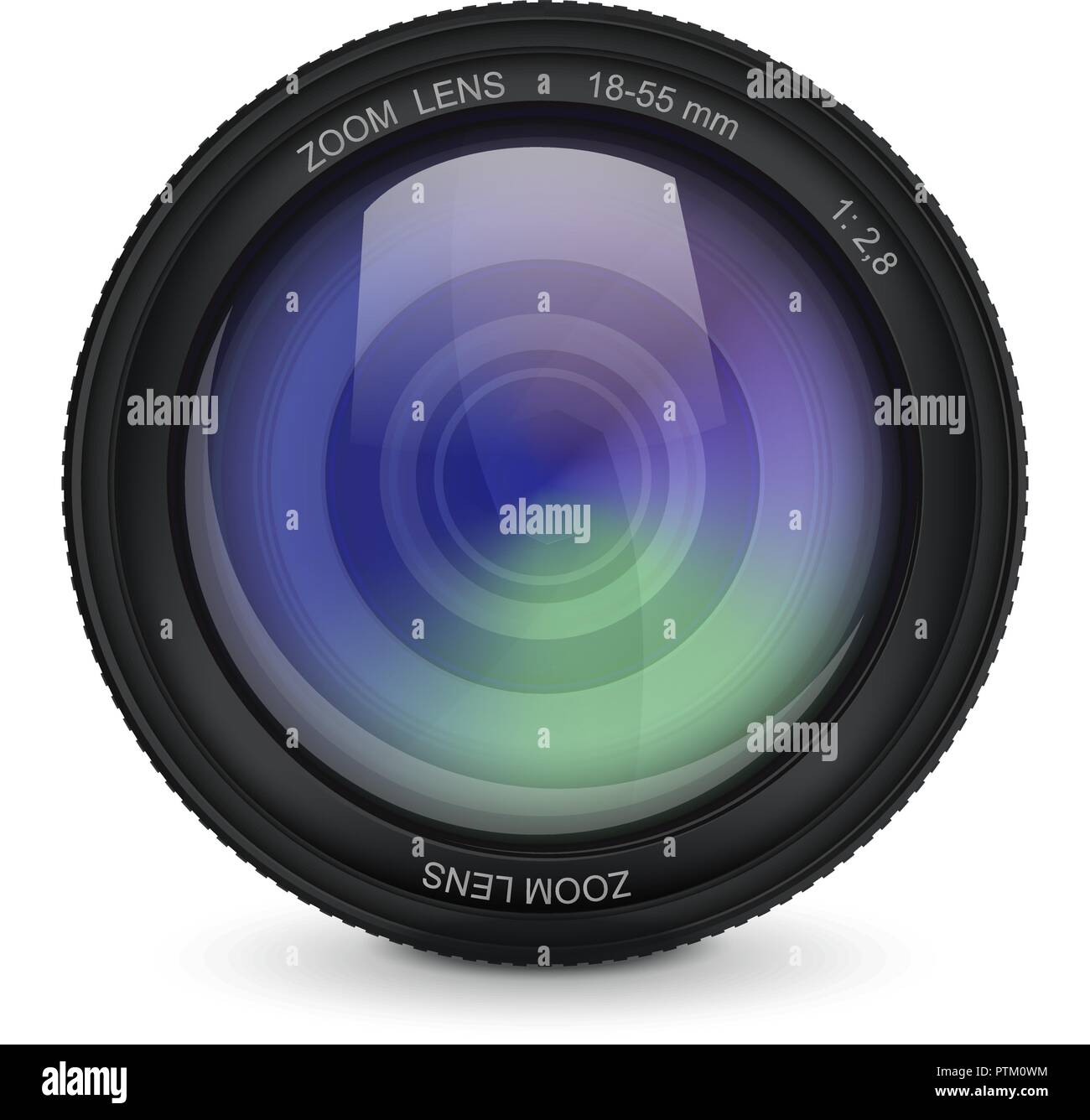Vector camera lens hi-res stock photography and images - Alamy