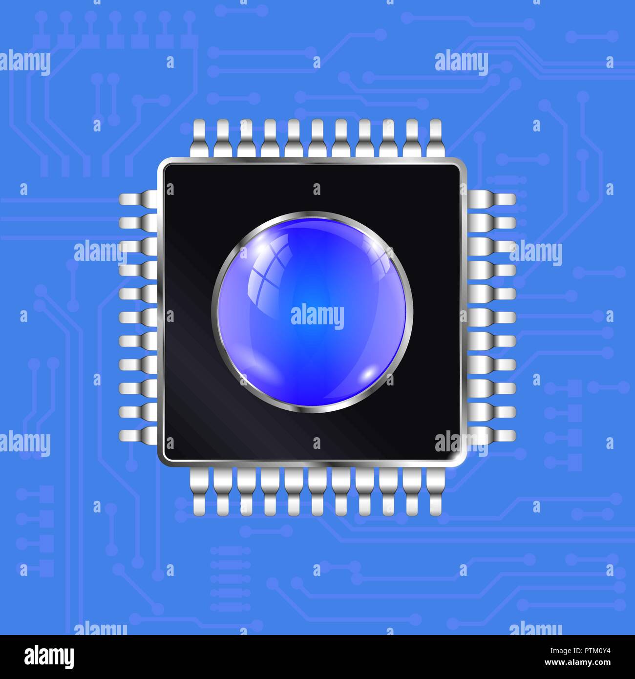 Computer chip hi-res stock photography and images - Alamy