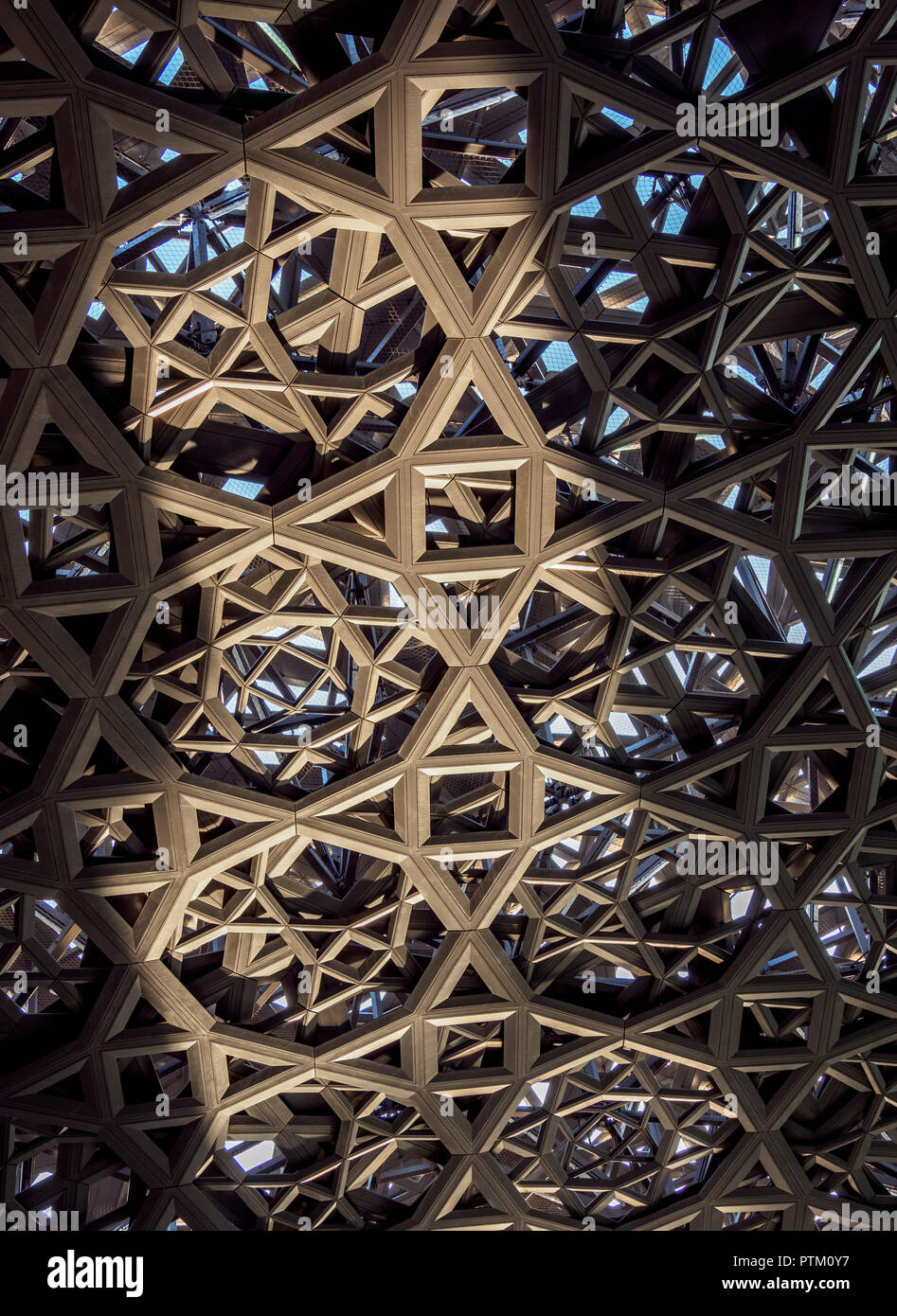 Louvre abu dhabi interior hi-res stock photography and images - Alamy