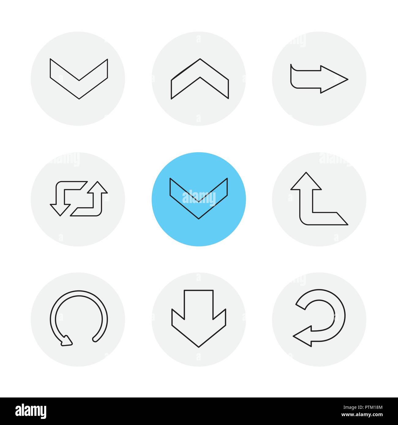 reset , up , next , arrows , directions , left , right , pointer ...