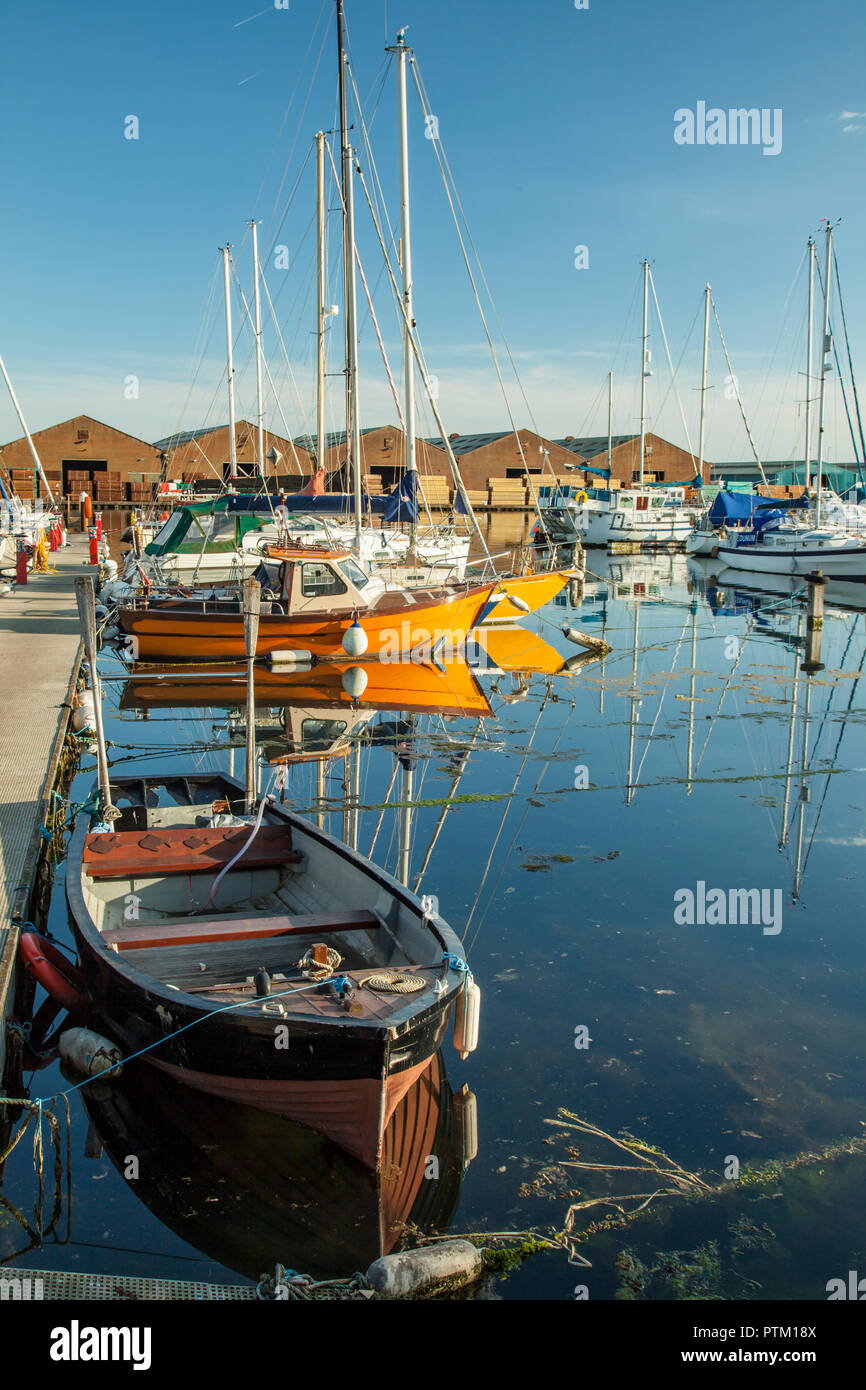 Boats at Shoreham Port Stock Photo - Alamy