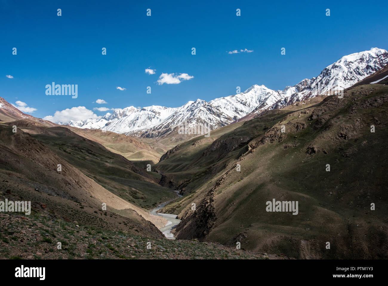 The Irshad valley in the Wakhan Corridor of Afghanistan Stock Photo - Alamy