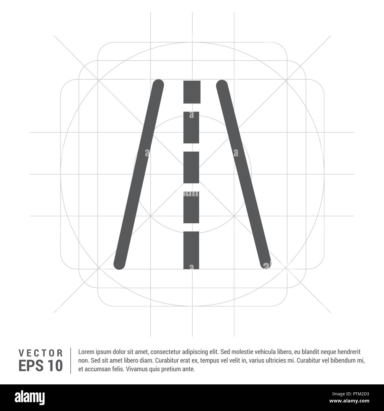 Railroad track icon Stock Vector Image & Art - Alamy