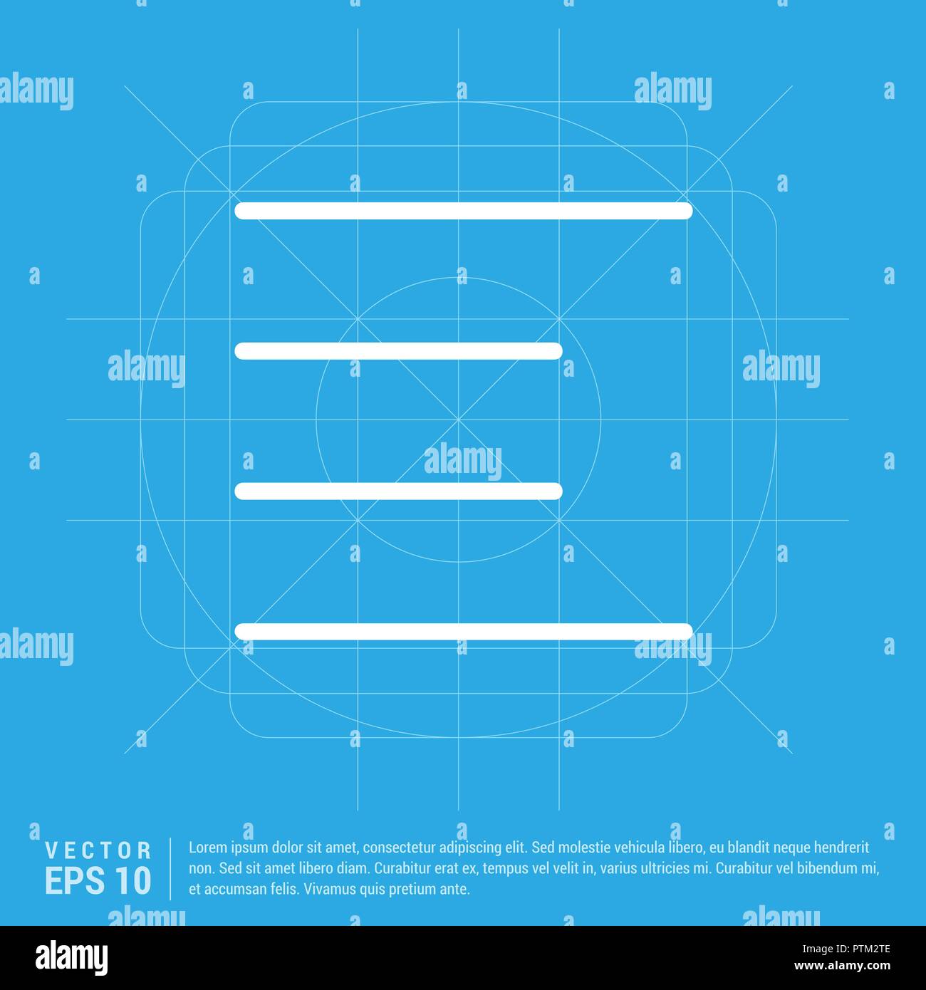 Align text icon Stock Vector Image & Art - Alamy