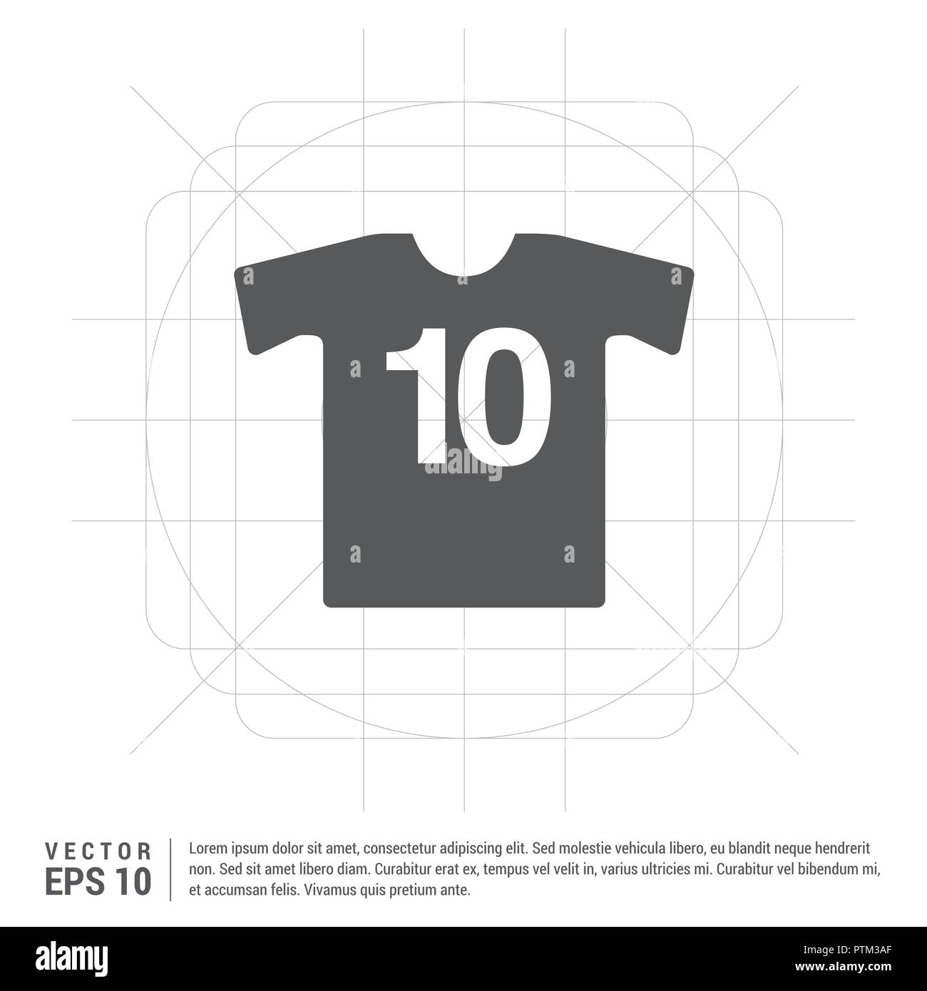 Football shirt number 10 Stock Vector Images - Alamy