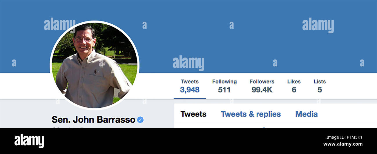 Twitter page for John Barrasso. John Anthony Barrasso III is the junior ...