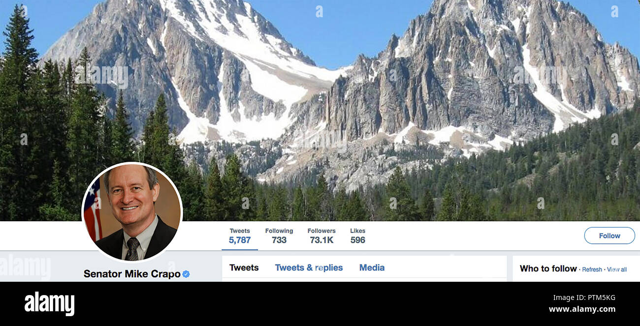 Mike crapo portrait hi-res stock photography and images - Alamy