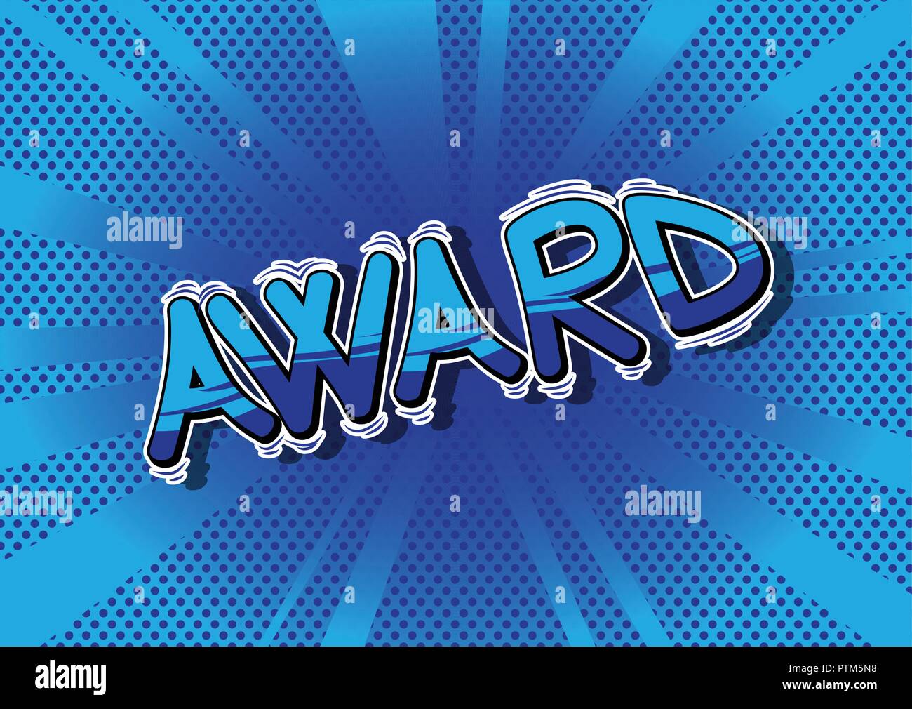 Award - Vector illustrated comic book style phrase Stock Vector Image ...