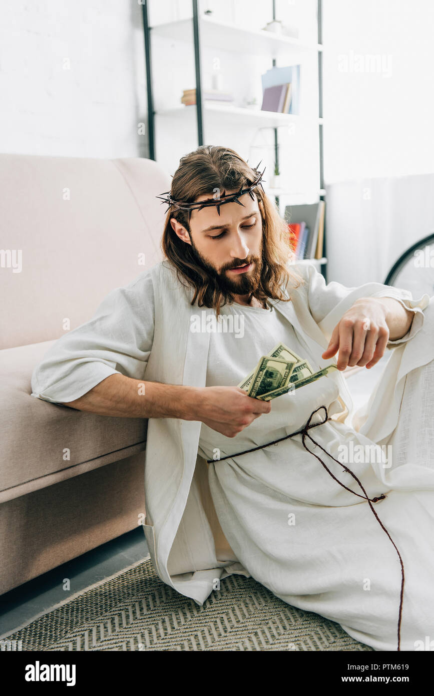 Jesus sitting hi-res stock photography and images - Alamy