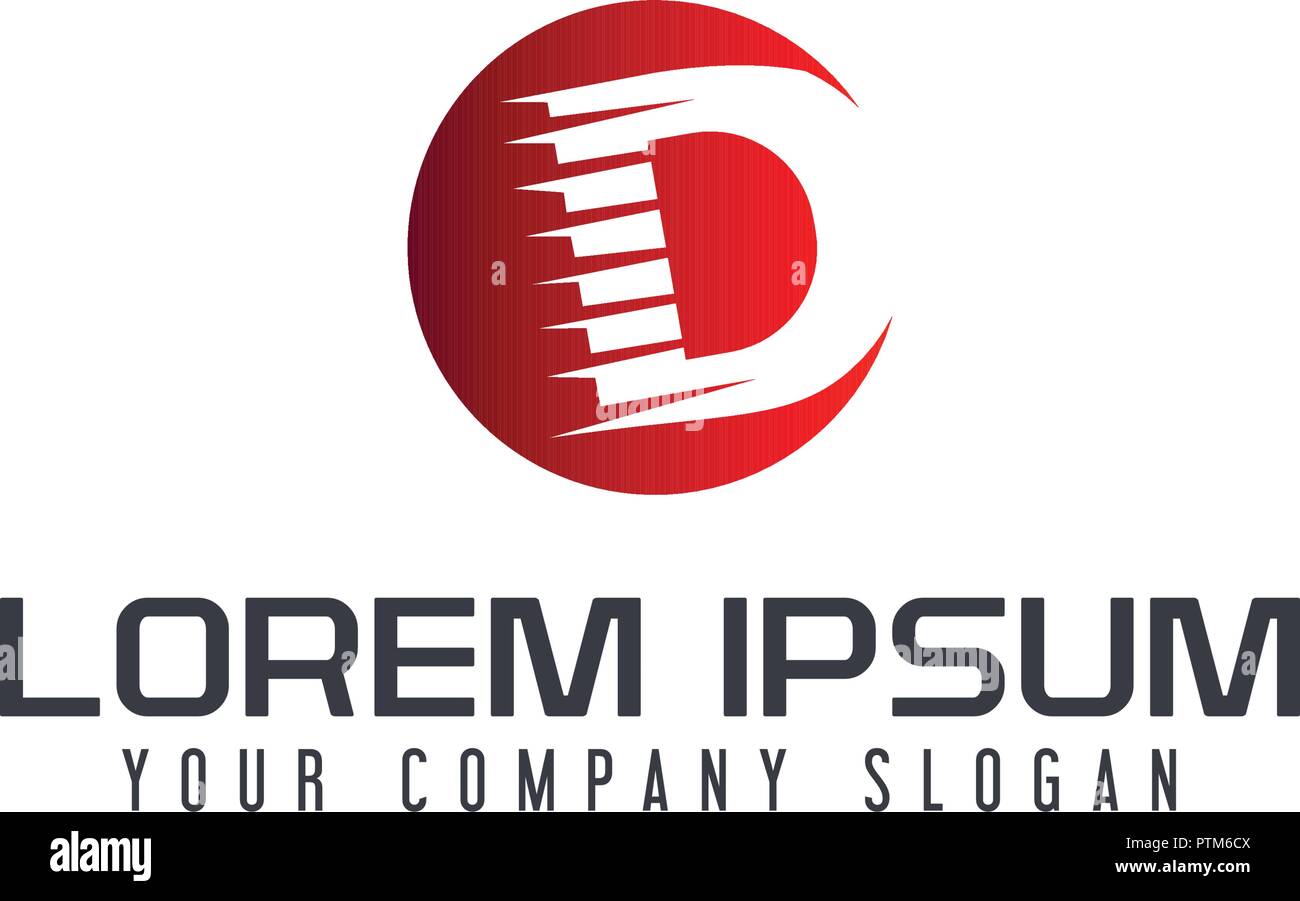 Letter D speed logo design concept template Stock Vector Image & Art ...