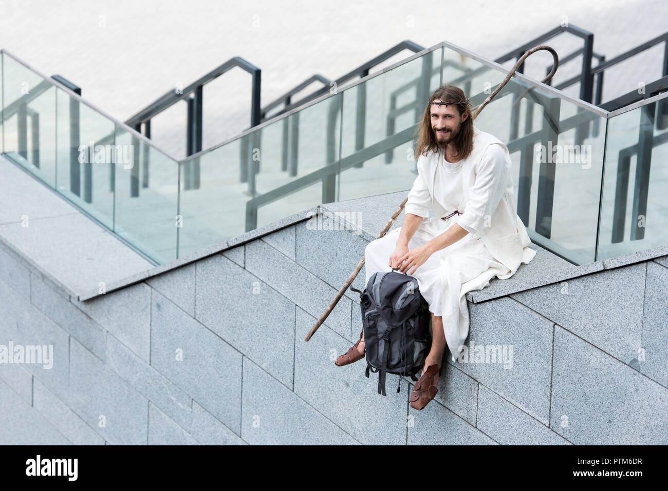 Side view jesus hi-res stock photography and images - Alamy