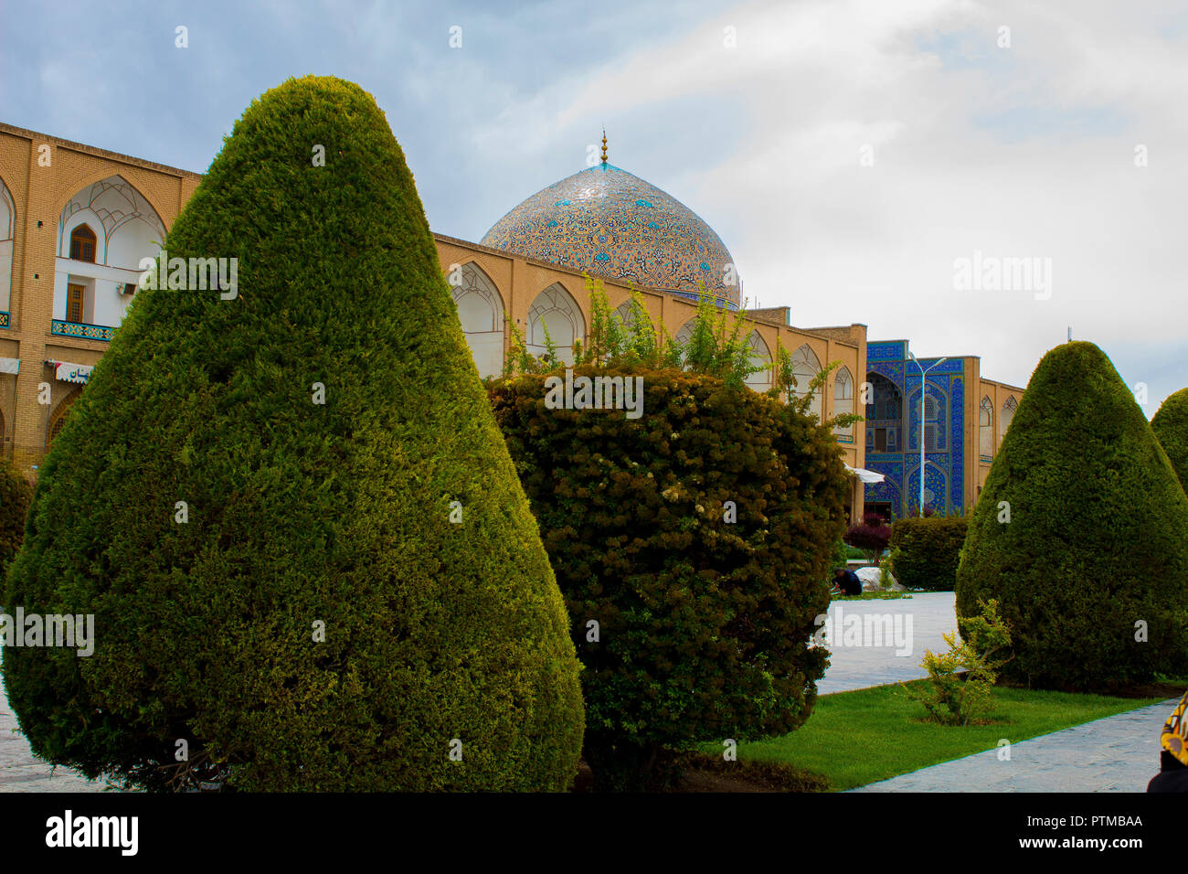A historical place in Iran is Naghshe Jahan square Stock Photo - Alamy