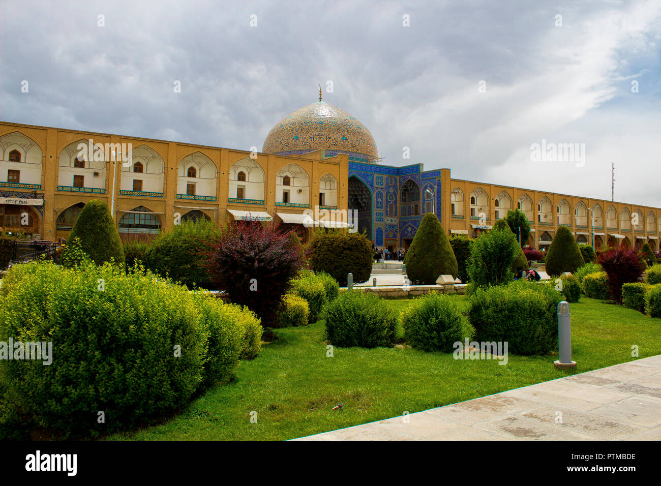A historical place in Iran is Naghshe Jahan square Stock Photo - Alamy