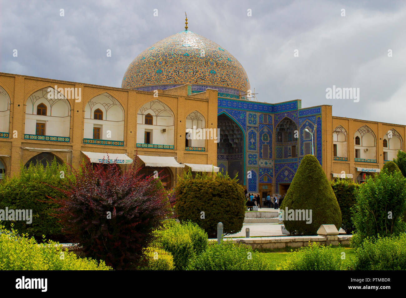 A historical place in Iran is Naghshe Jahan square Stock Photo - Alamy
