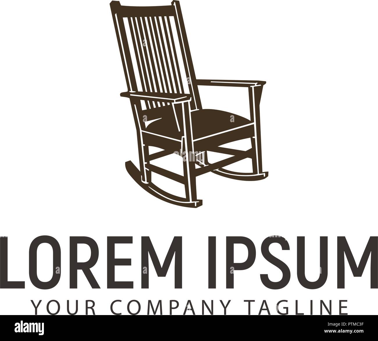 Chair logo hi-res stock photography and images - Alamy