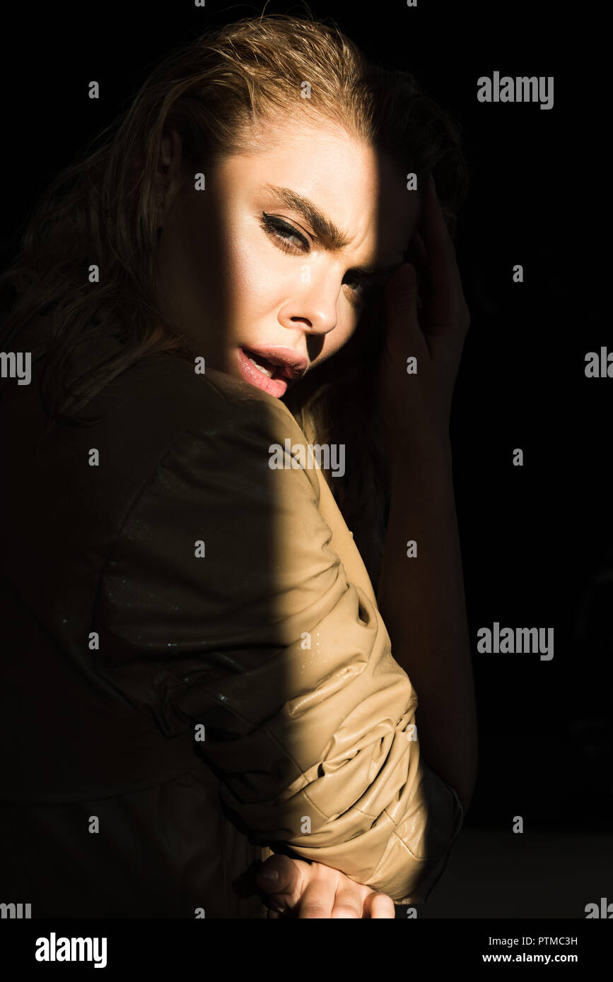 Side view of trench hi-res stock photography and images - Alamy