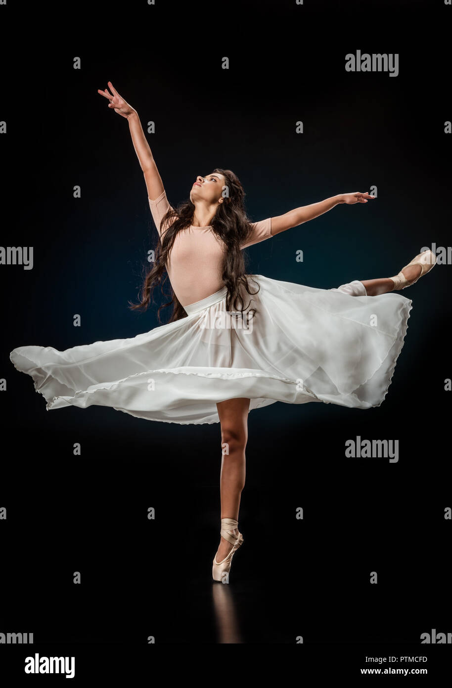 White ballet skirt hi-res stock photography and images - Alamy