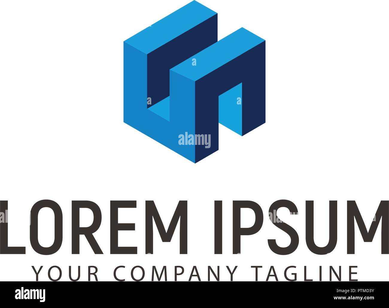 box building logo design concept template Stock Vector Image & Art - Alamy