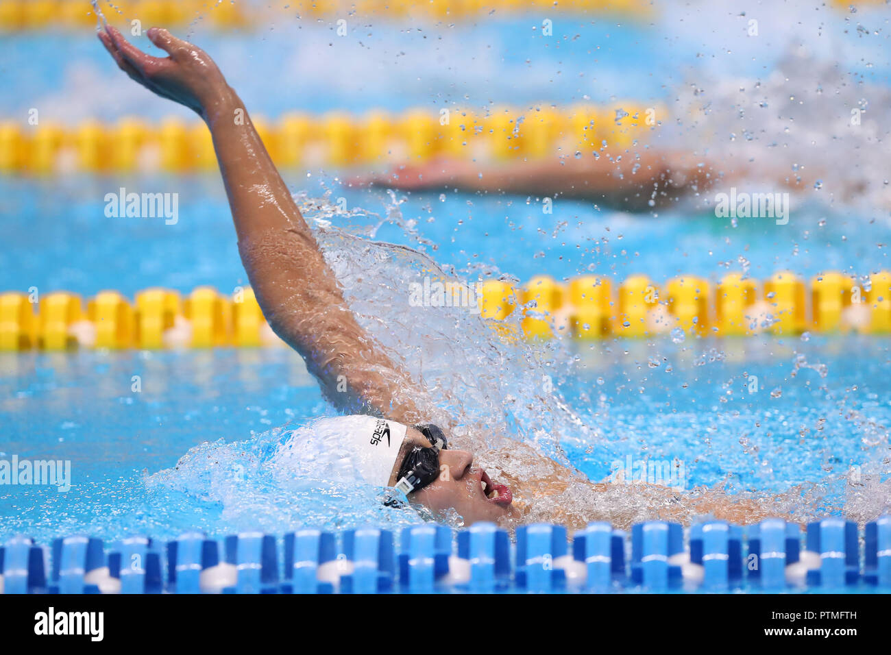 Swimming mens 100m backstroke s14 hi-res stock photography and images ...