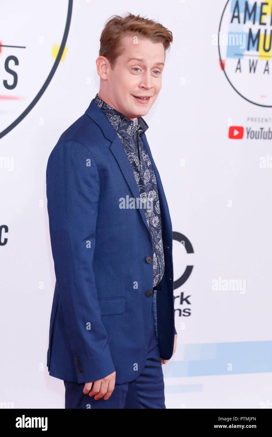 Los Angeles, USA. 9th Oct 2018. Macaulay Culkin attends the 2018 ...