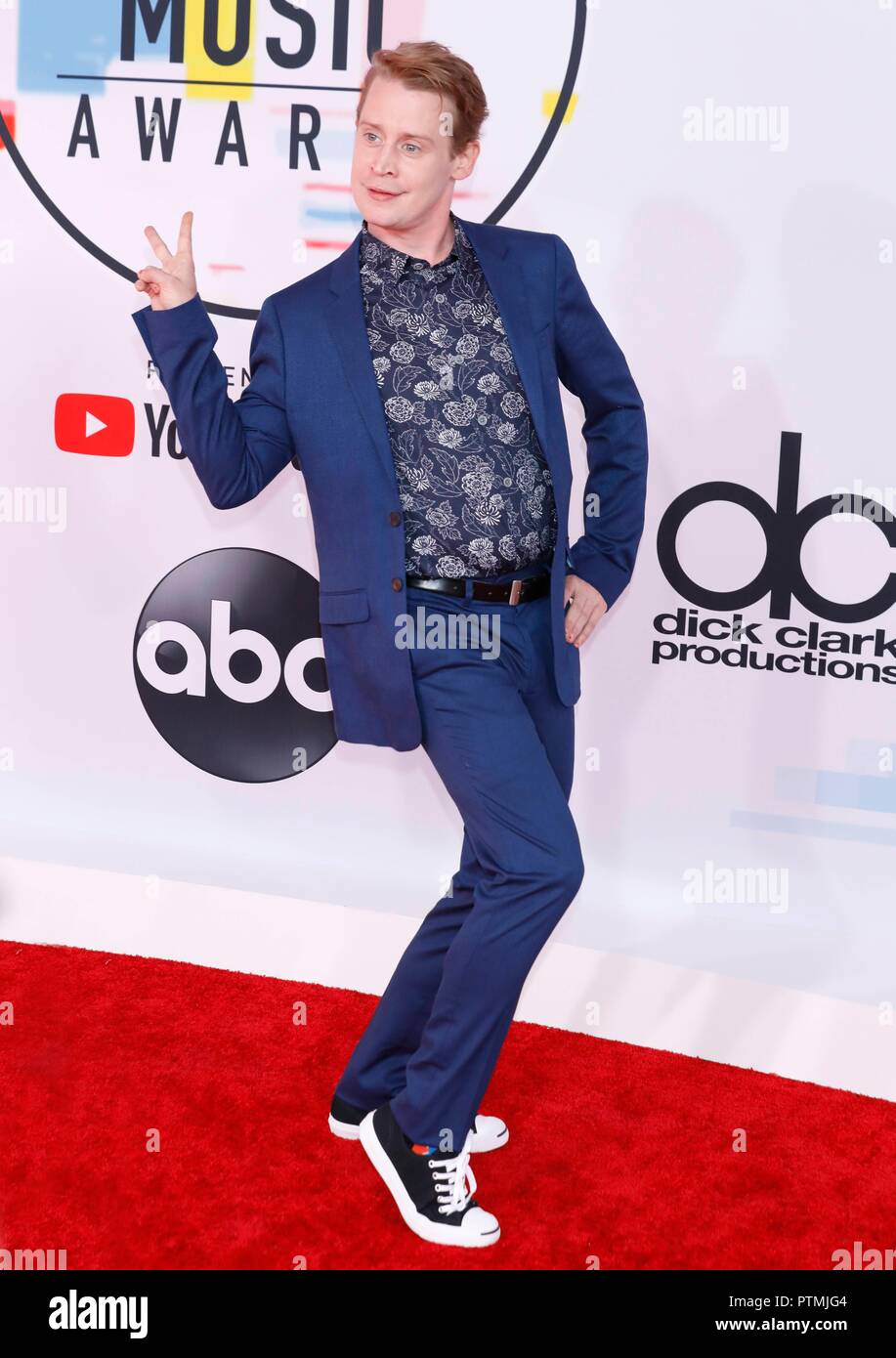 Los Angeles, USA. 9th Oct 2018. Macaulay Culkin attends the 2018 ...