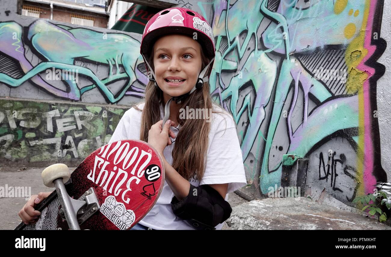 26 September 2018, Berlin: 11-year-old Lilly Stoephasius trains in the ...