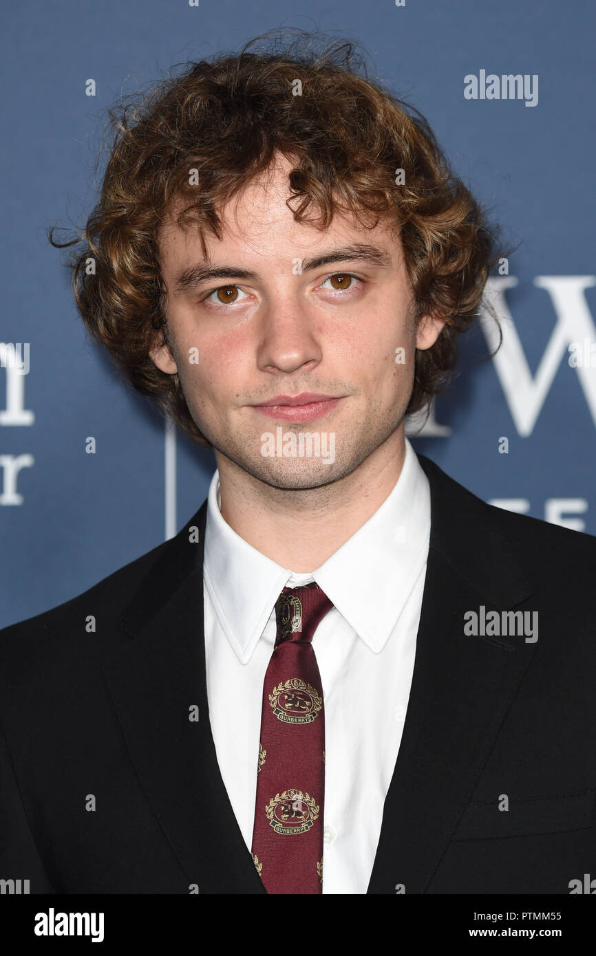 London, UK. October 09, 2018: Josh Whitehead arriving for the 2018 IWC ...